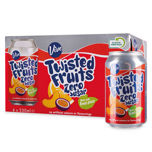 Twisted Fruits Zero Sugar 6 Pack | ALDI UK